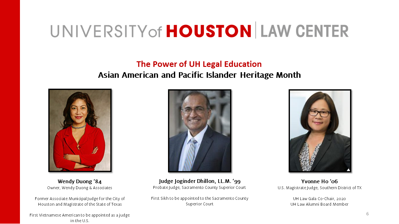 The Power of Legal Education: Asian Pacific History - University of ...